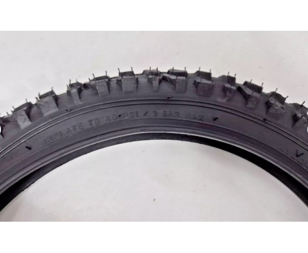16x2.125 Black Kids Bike Tyre FREE TUBE